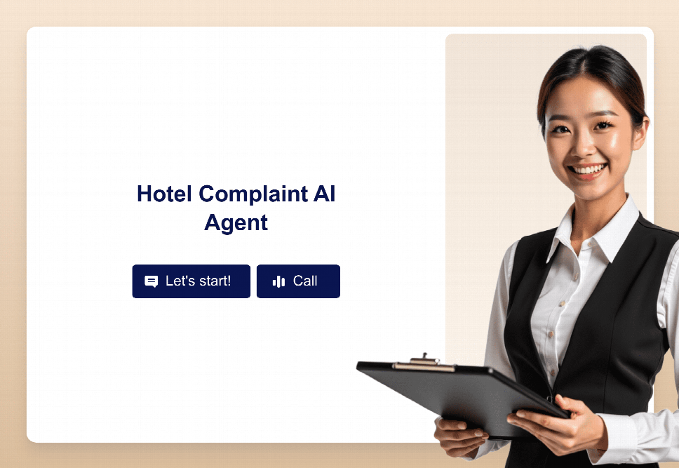 Hotel Complaint AI Agent Template | Jotform