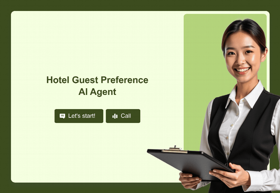 Hotel Guest Preference AI Agent | Jform
