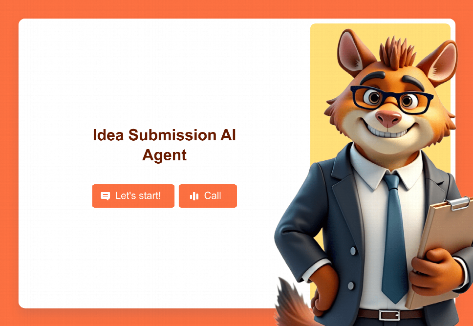 Idea Submission AI Agent Template | Jotform