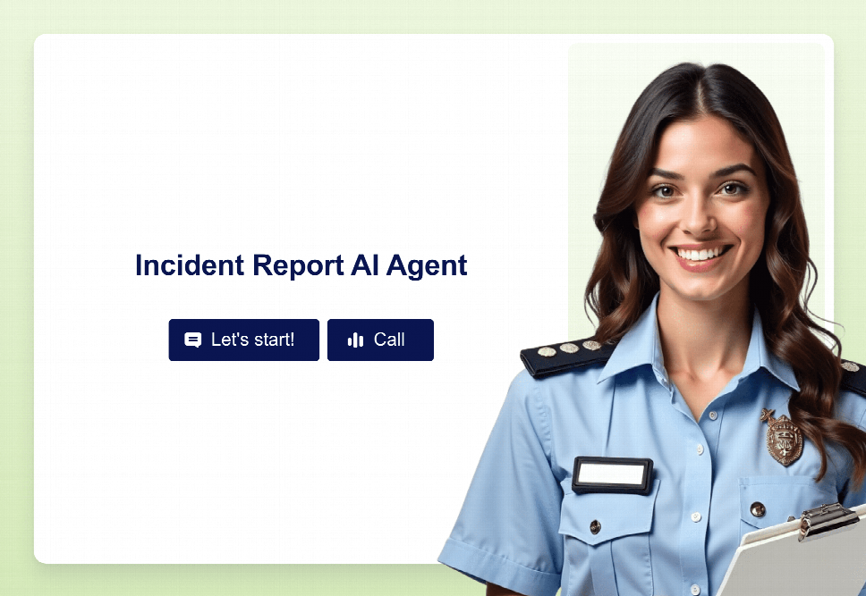Incident Report AI Agent Template | Jotform