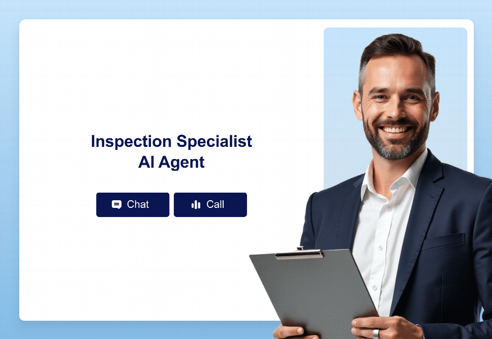 Inspection Specialist AI Agent Template | Jotform