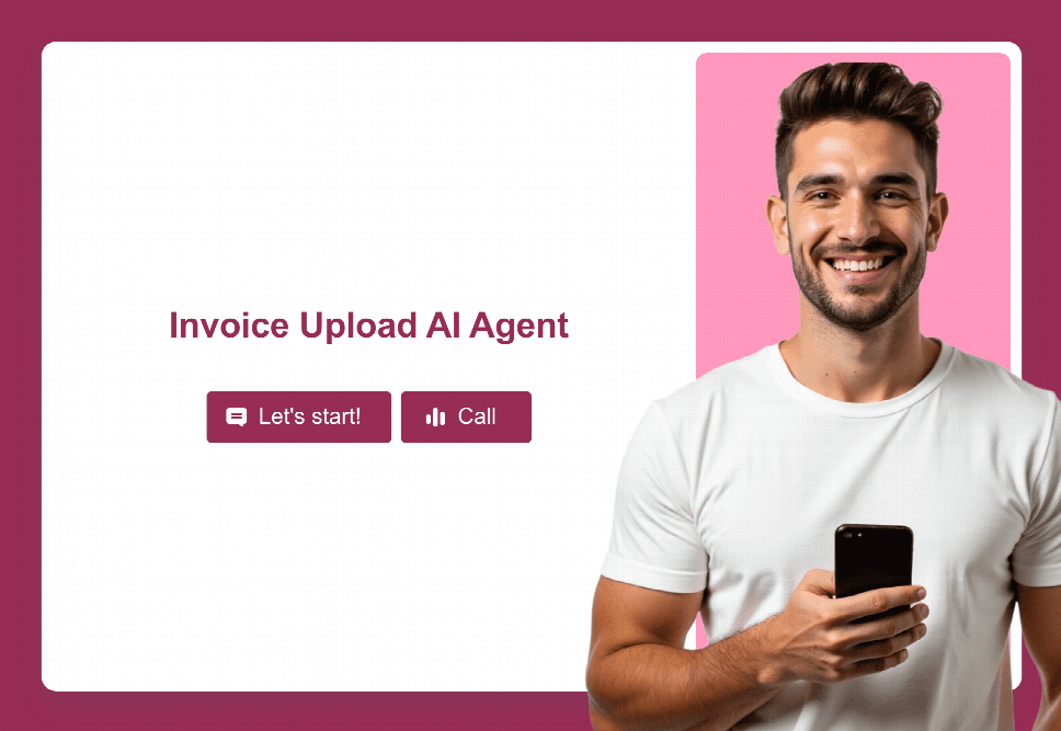 Invoice Upload AI Agent Template | Jotform