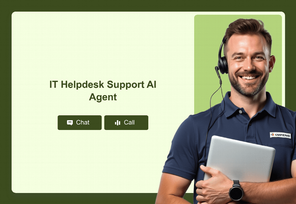 IT Helpdesk Support AI Agent Template | Jotform