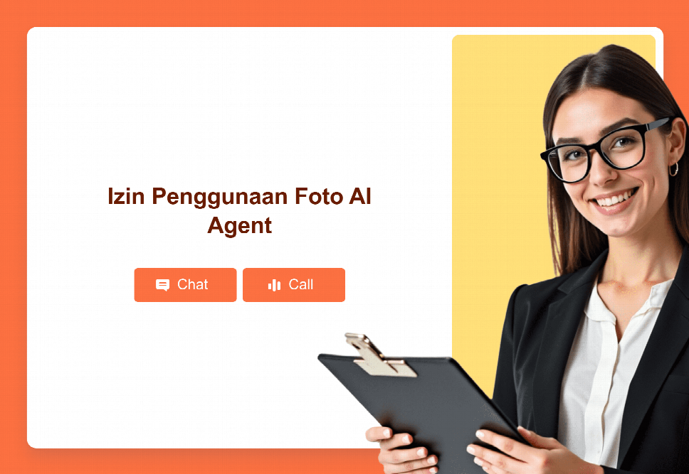 Izin Penggunaan Foto AI Agent | Jotform