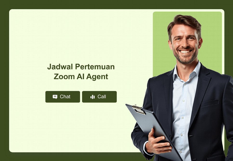 Jadwal Pertemuan Zoom AI Agent | Jotform