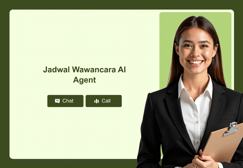 Jadwal Wawancara AI Agent | Jotform
