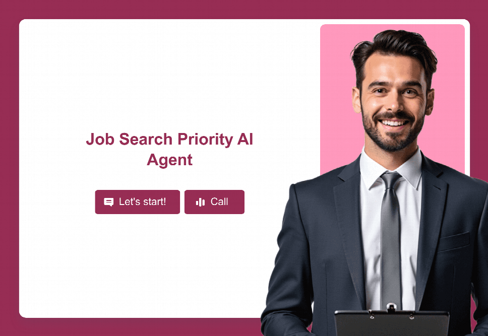Job Search Priority AI Agent Template | Jotform