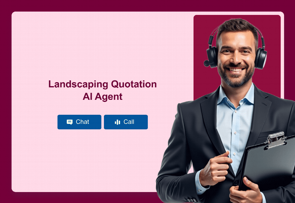 Landscaping Quotation AI Agent Template | Jotform