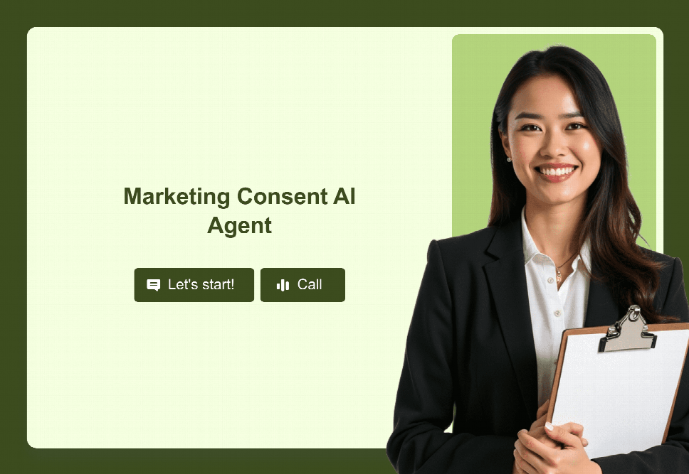 Marketing Consent AI Agent Template | Jotform