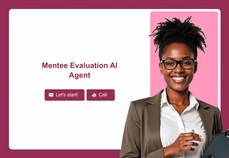 Mentee Evaluation Virtual Assessor Template | Jotform