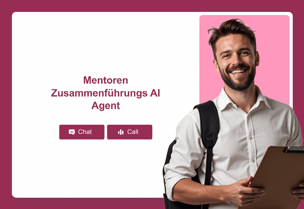 Mentoren Zusammenführungs AI Agent | Jotform