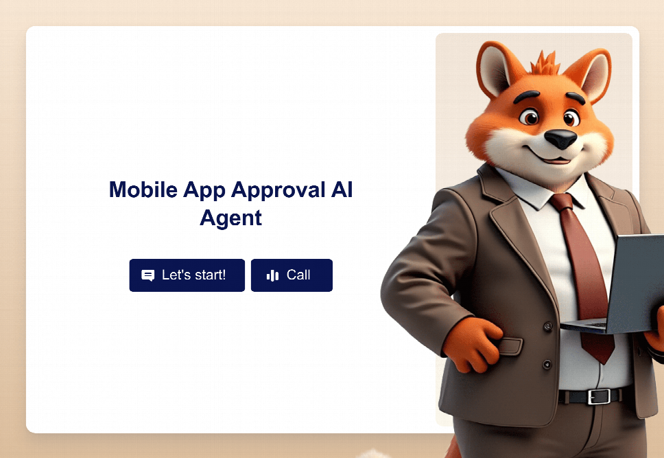 Mobile App Approval AI Agent Template | Jotform