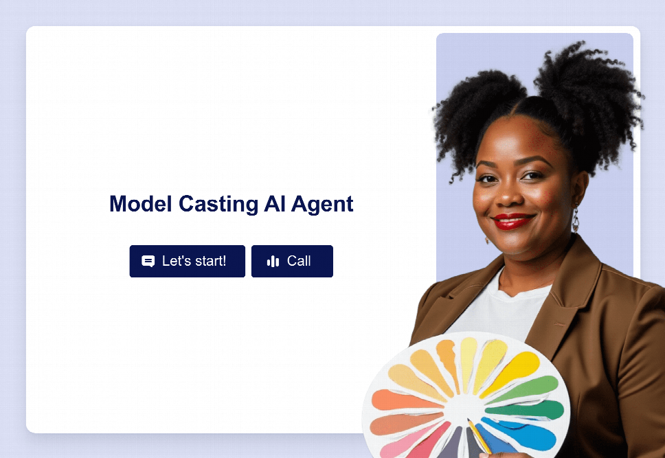 Model Casting AI Agent Template | Jotform
