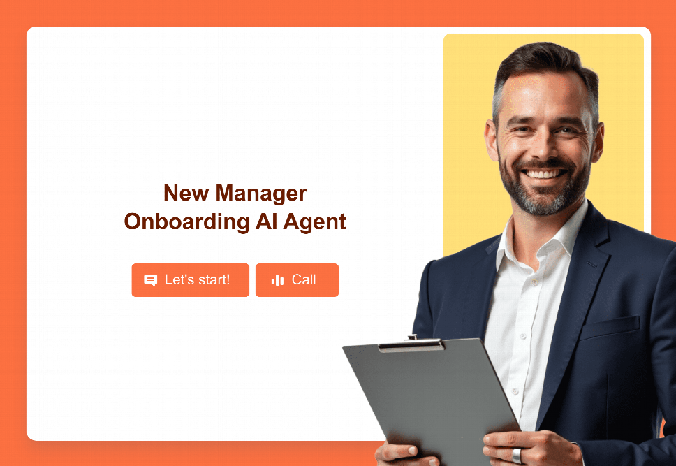 New Manager Onboarding AI Agent Template | Jotform