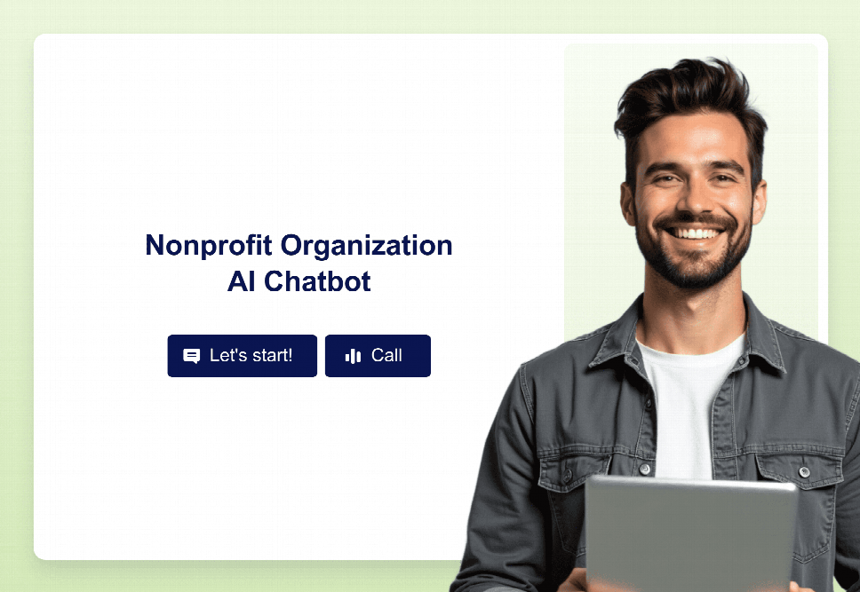 Nonprofit Organization AI Chatbot Template Template | Jotform