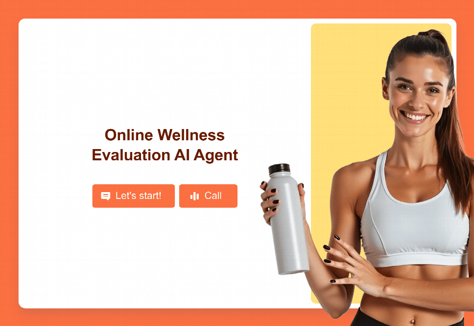 Online Wellness Evaluation Assistant Template | Jotform