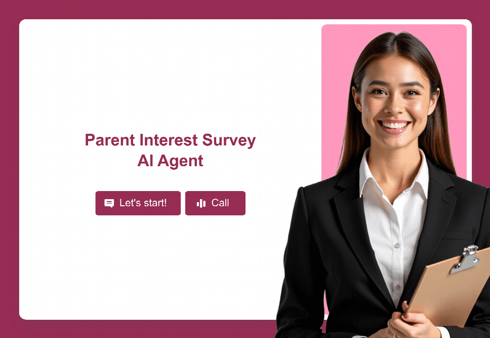 Parent Interest Survey Assistant Template | Jotform