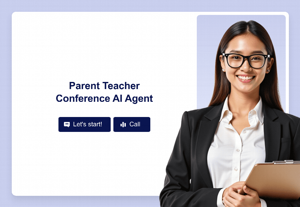 Parent Teacher Conference AI Agent Template | Jotform