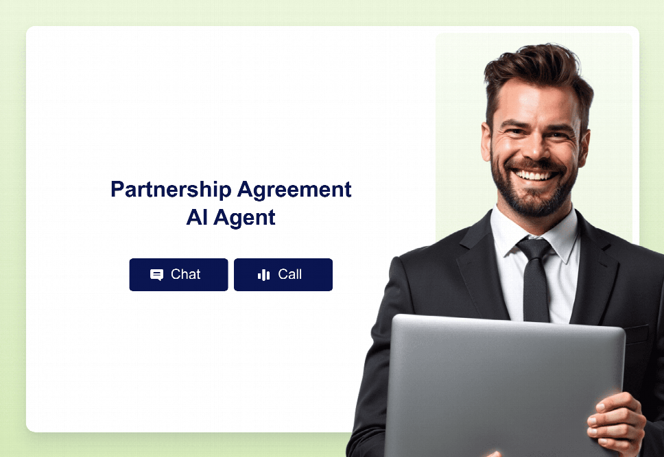 Partnership Agreement AI Agent Template | Jotform