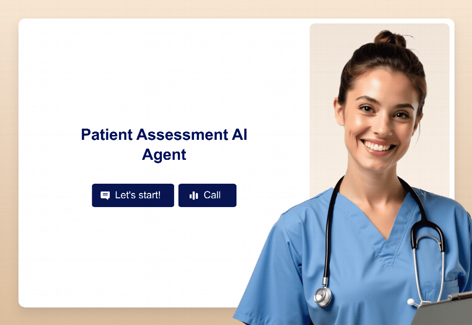 Patient Assessment Virtual Assistant | Jotform