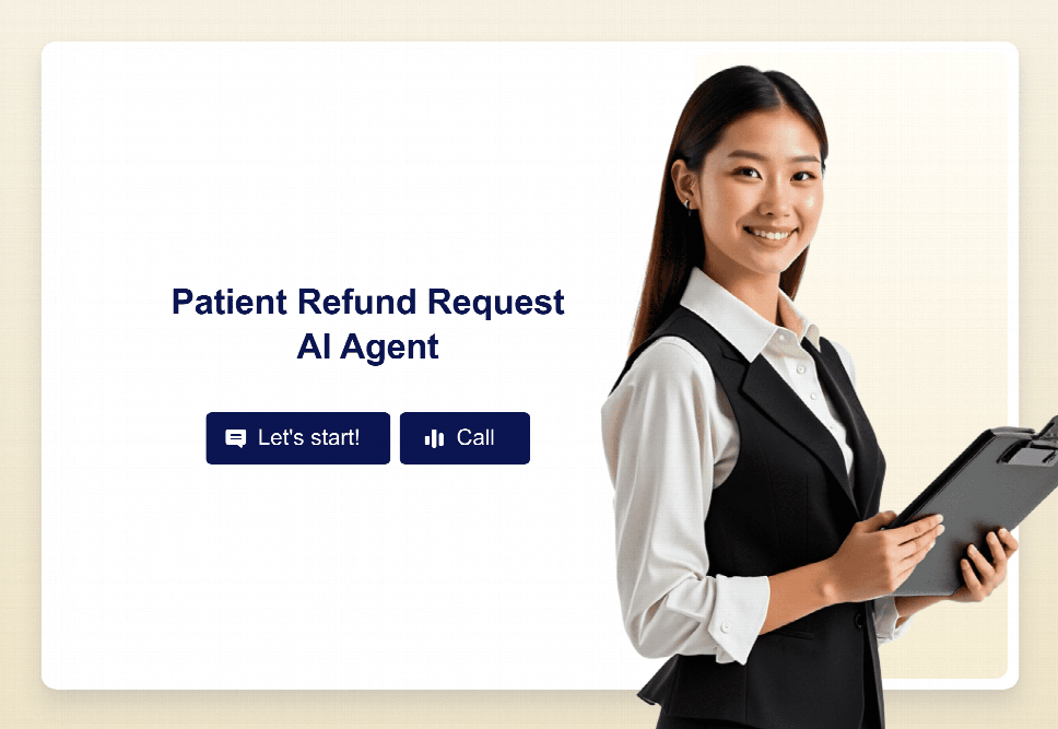 Patient Refund Request Assistant | Jotform