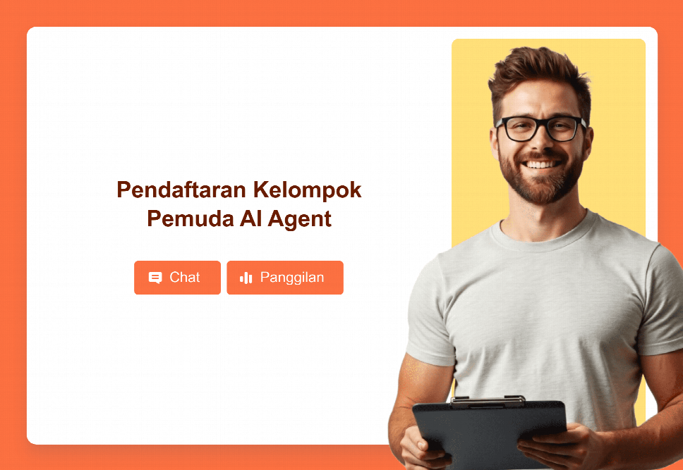 Pendaftaran Kelompok Pemuda AI Agent | Jotform