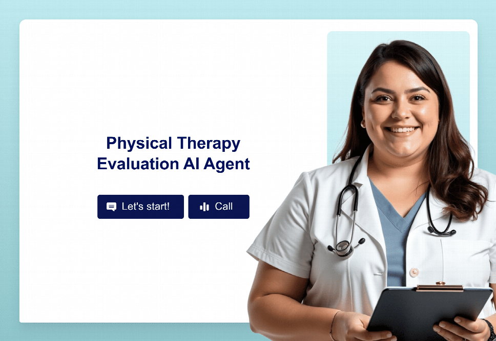 Physical Therapy Evaluation Intake Assistant | Jotform