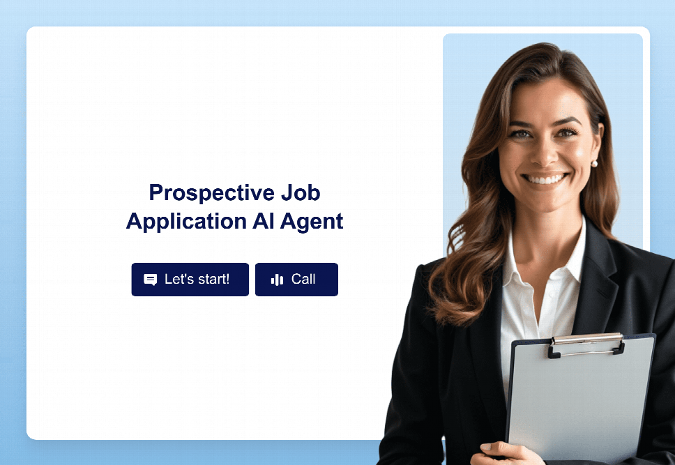 Prospective Job Application AI Agent Template | Jotform