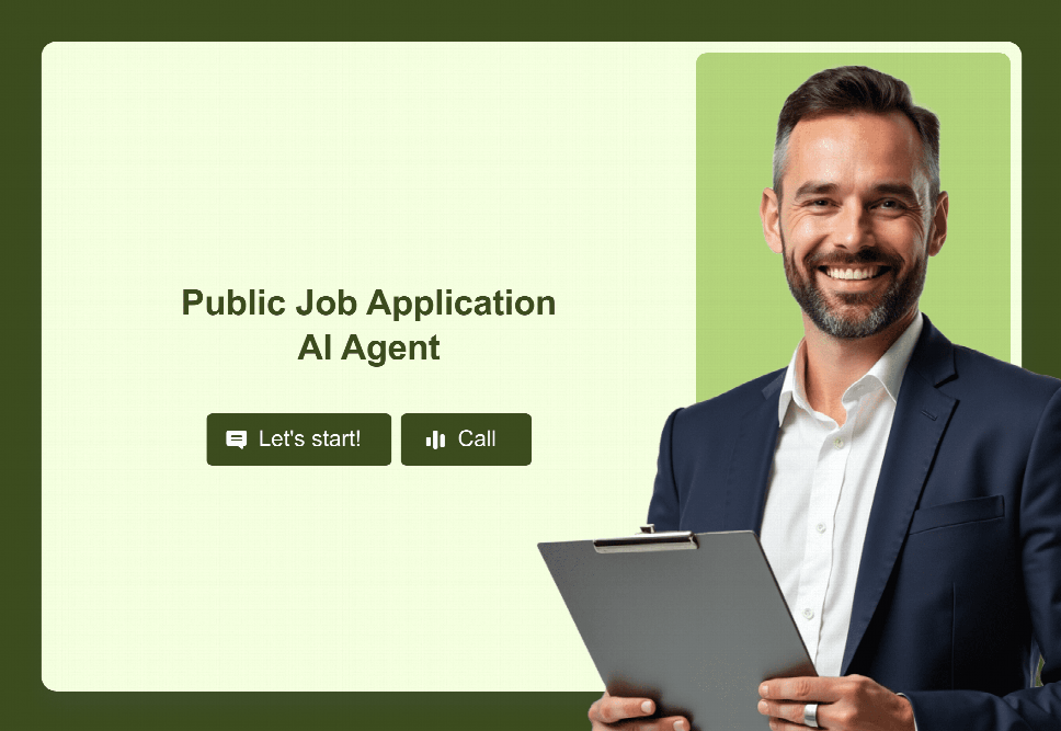 Public Job Application AI Agent Template | Jotform
