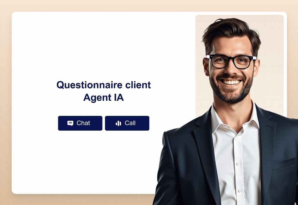 Questionnaire client Agent IA | Jotform