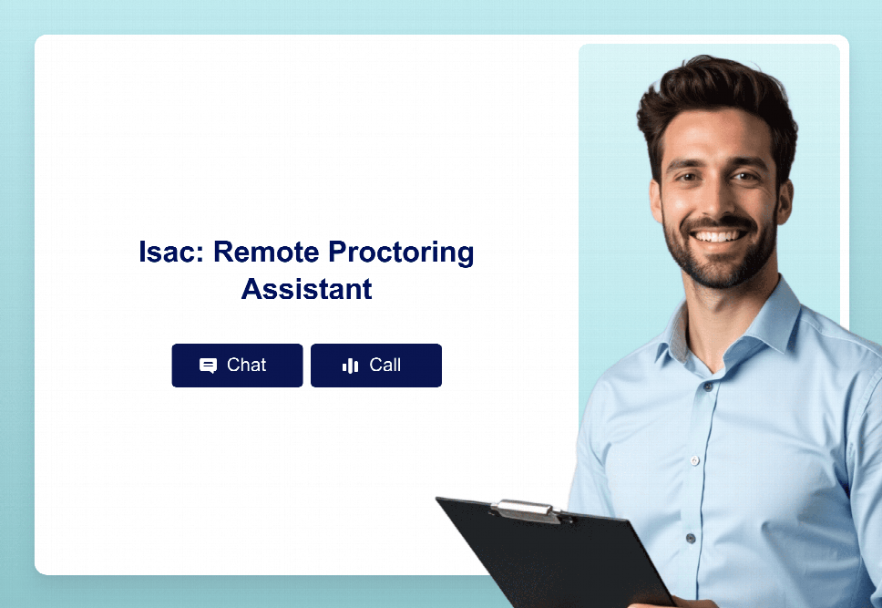 Remote Proctoring Scheduling Assistant | Jotform
