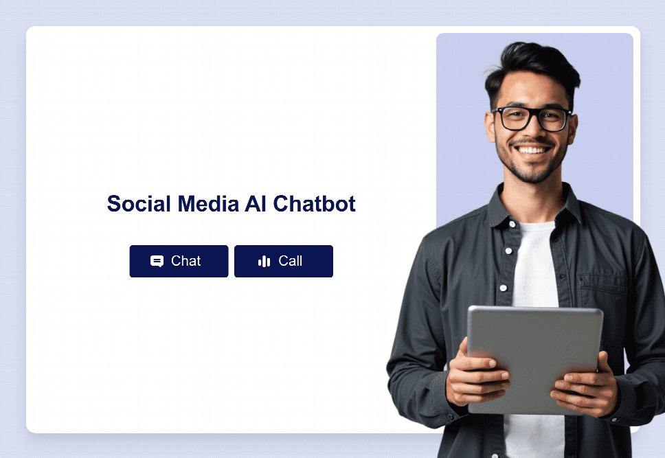 Social Media AI Chatbot Template Template | Jotform