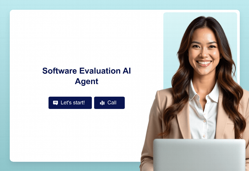 Software Evaluation AI Agent Template | Jotform