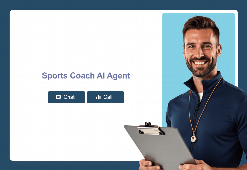 Sports Coach AI Agent Template | Jotform