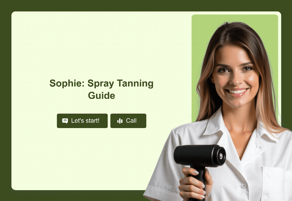 Spray Tanning Consent AI Agent Template | Jotform