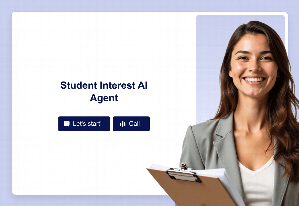 Student Interest AI Agent Template | Jotform