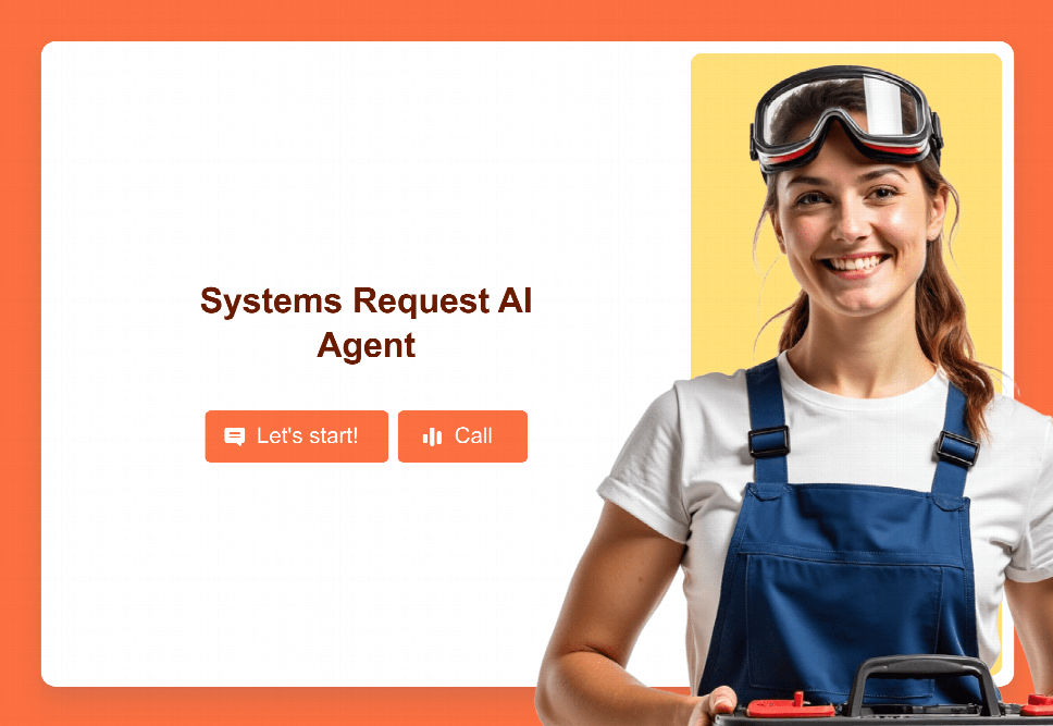 Systems Request AI Agent Template | Jotform