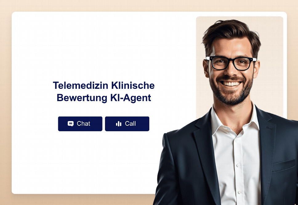 Telemedizin Klinische Bewertung KI-Agent | Jotform