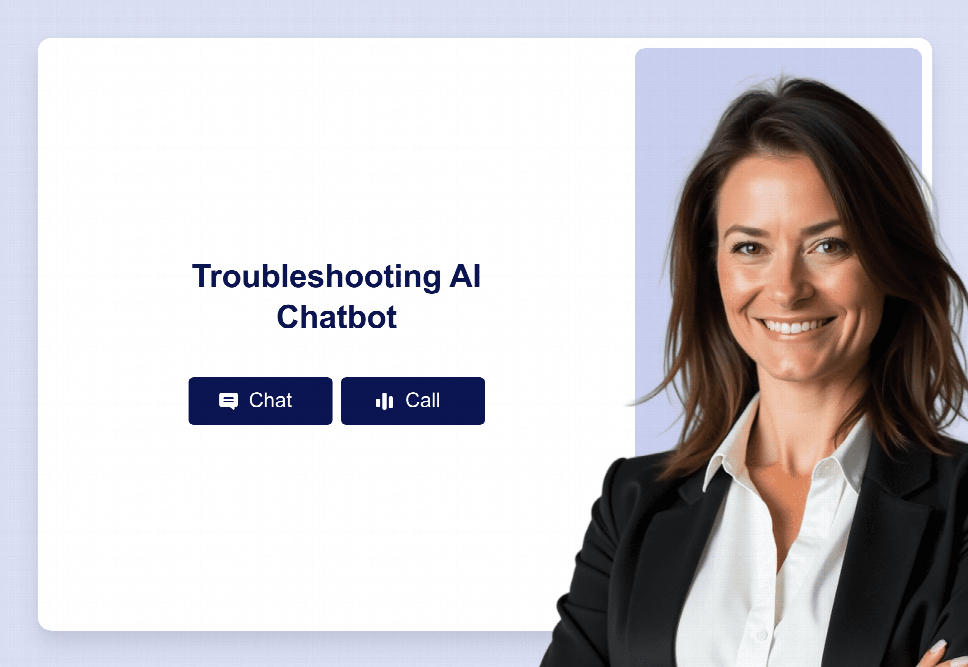 Troubleshooting AI Chatbot Template Template | Jotform
