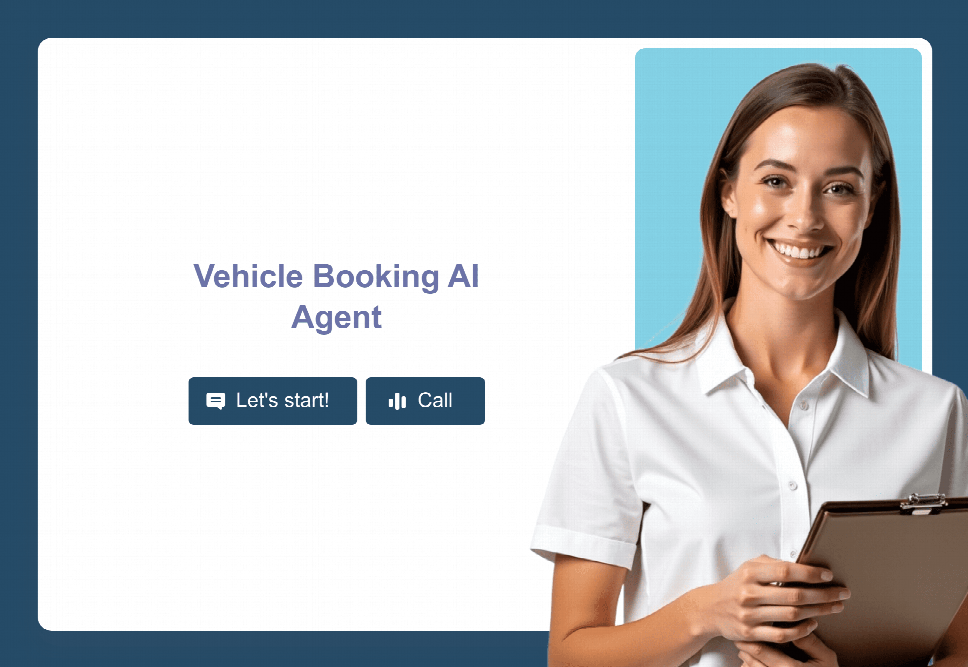 Vehicle Booking AI Agent Template | Jotform