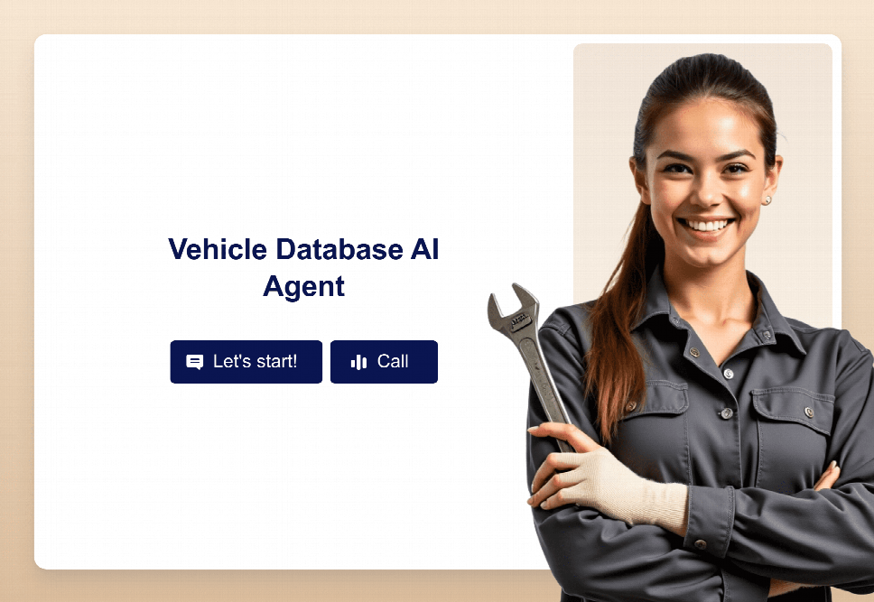 Vehicle Database AI Agent Template | Jotform