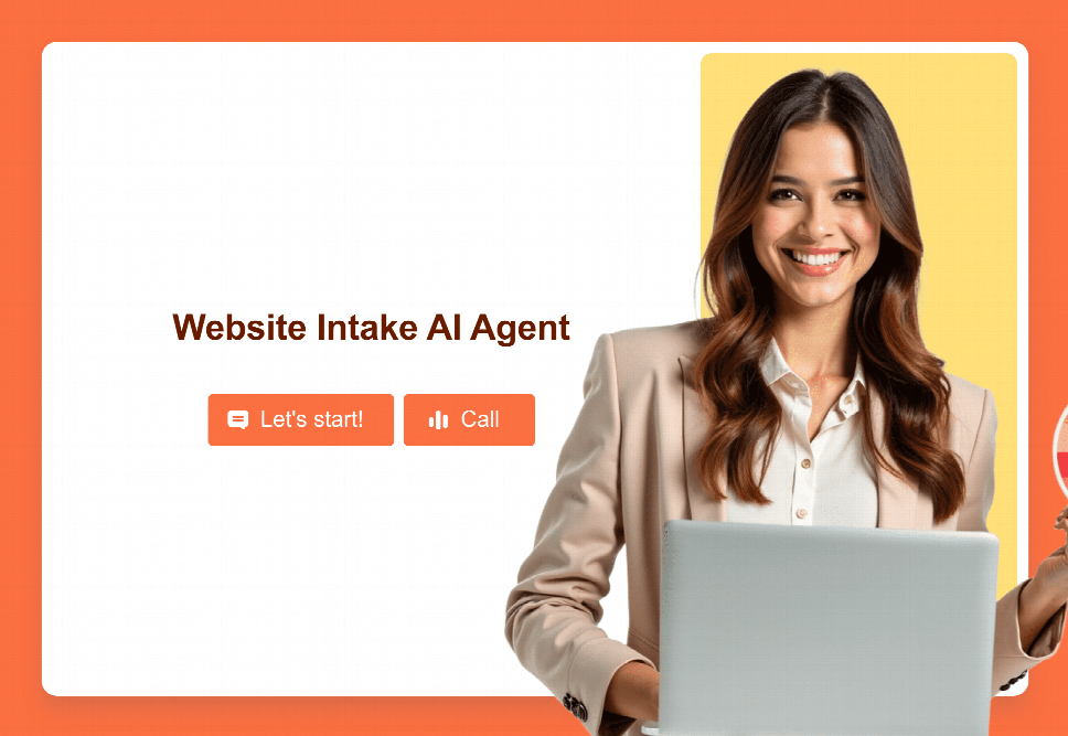 Website Intake AI Agent Template | Jotform