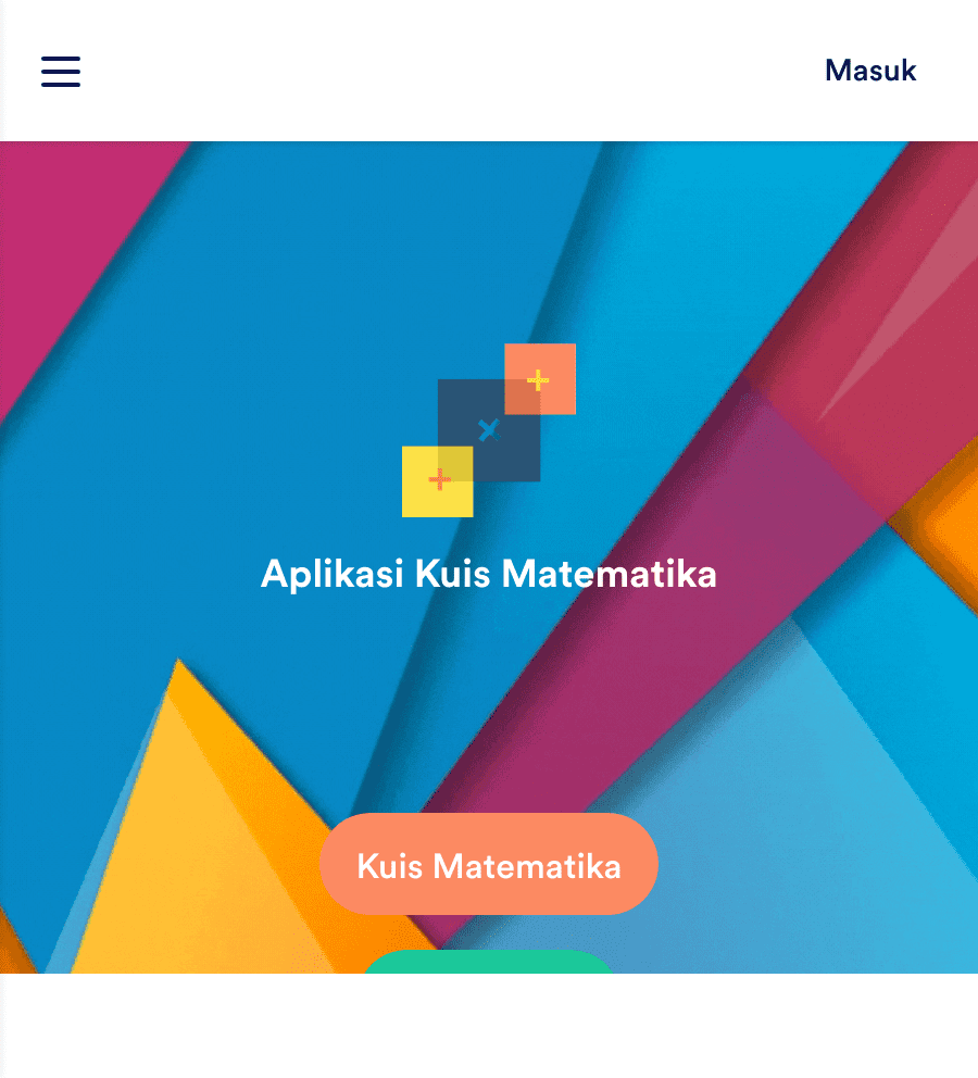 Aplikasi Kuis Matematika Template | Jotform