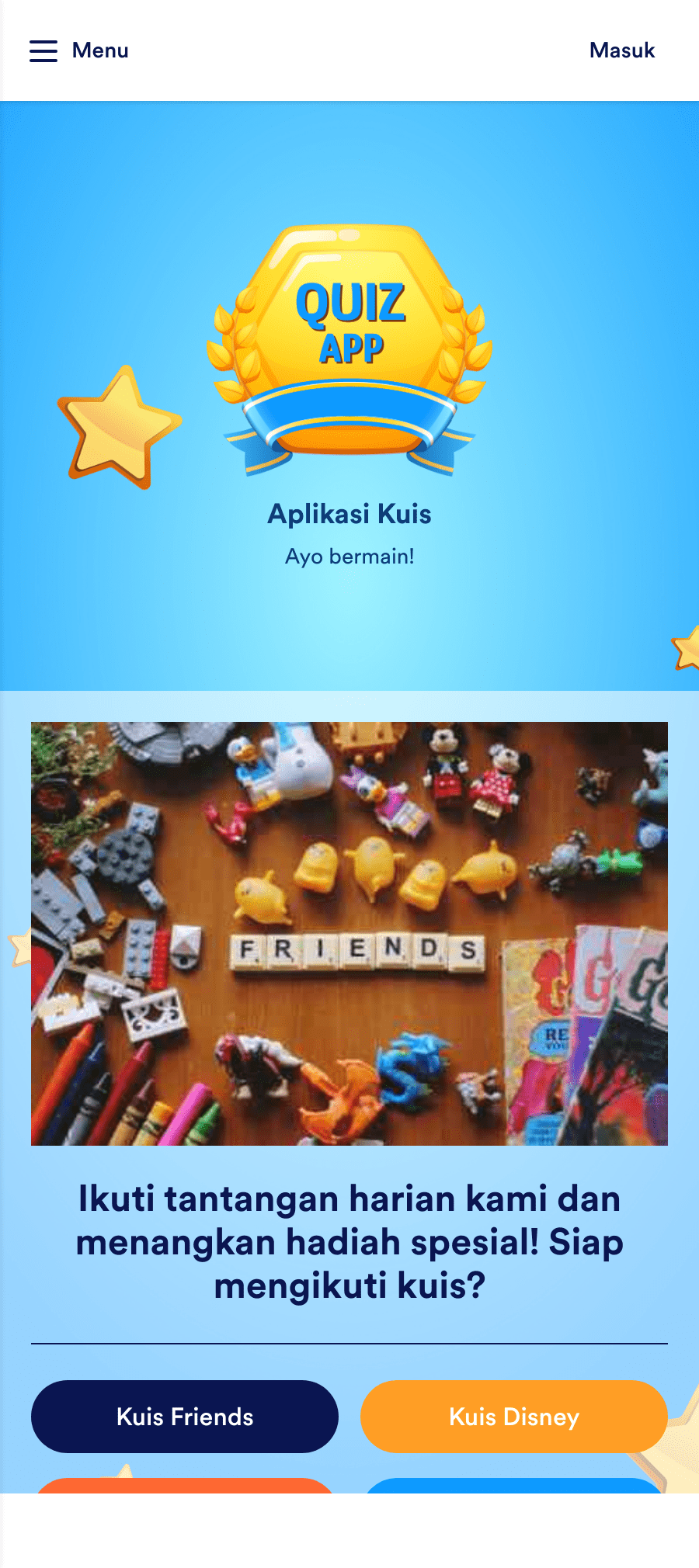 Aplikasi Kuis Template | Jotform