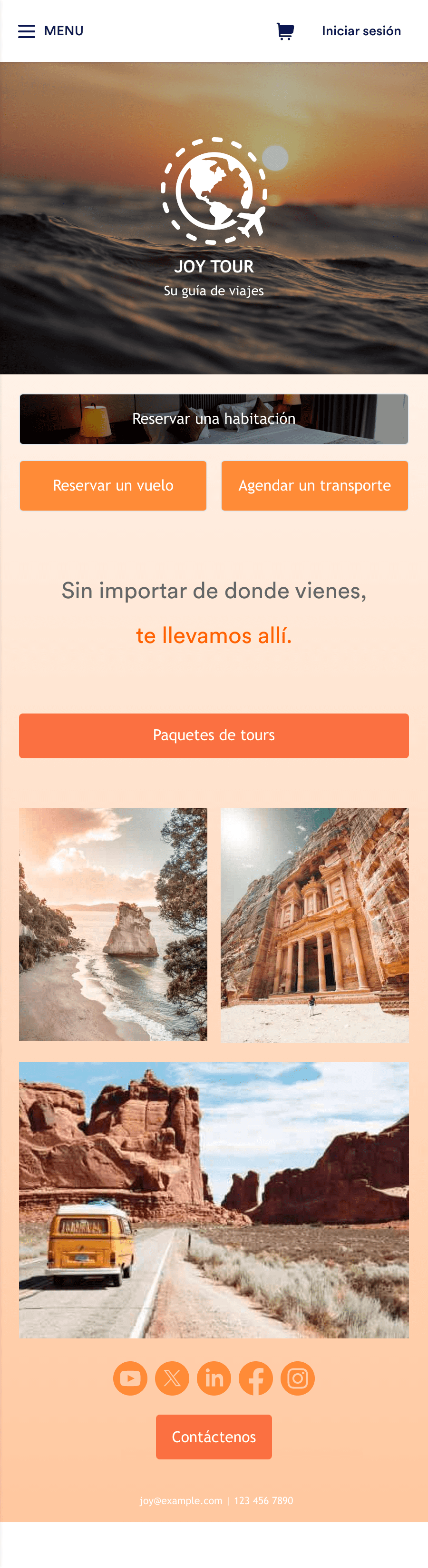 App de turismo | Jotform