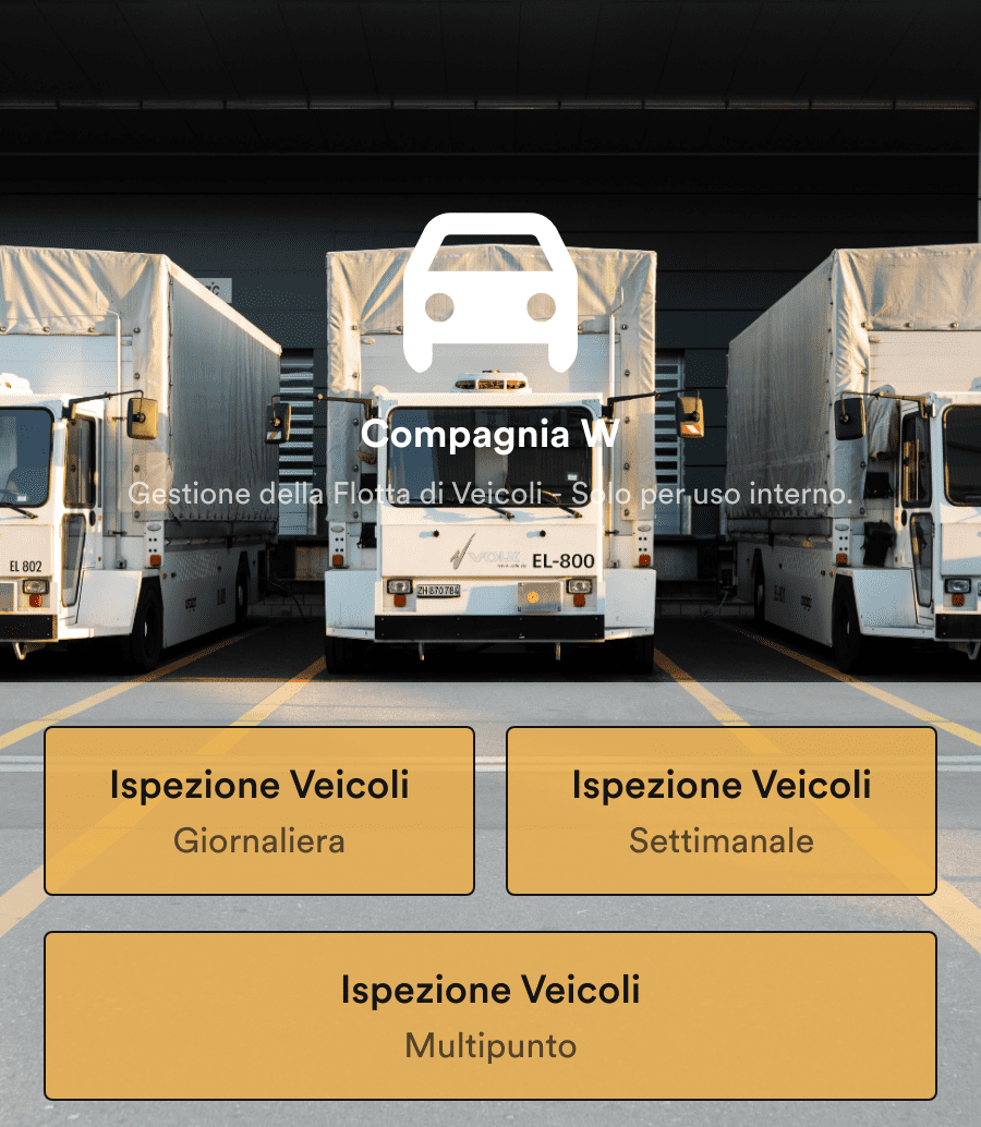 App per Ispezione Digitale dei Veicoli Template | Jotform