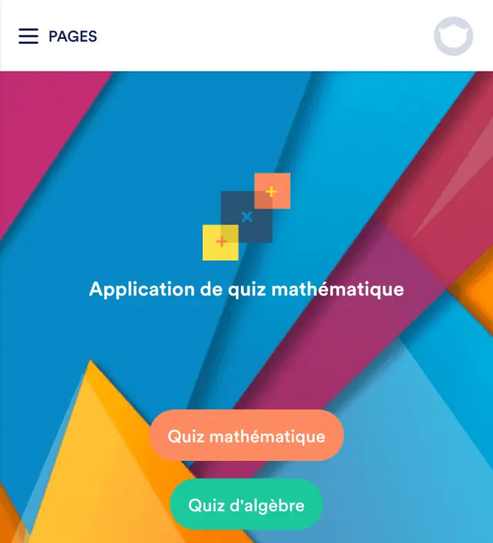 Application De Quiz Mathématique Modèle Jotform