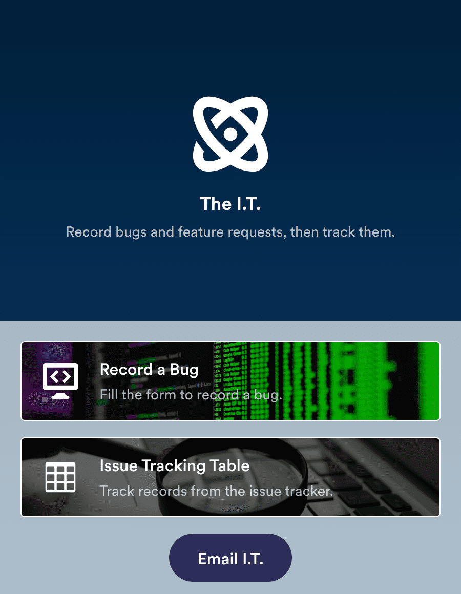 Bug Tracker App Template | Jotform