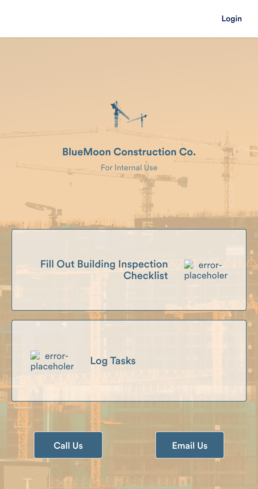 Building Inspection App Template | Jotform