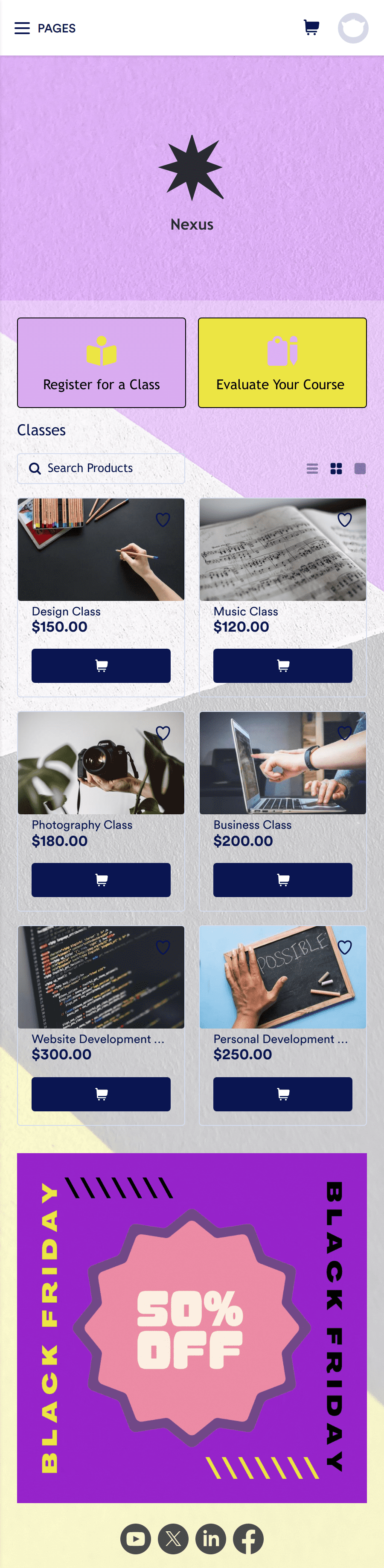 Class Scheduling App Template | Jotform